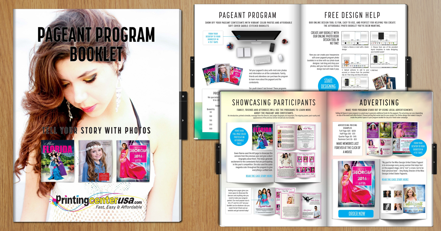 Your Pageant Program Printing Guide