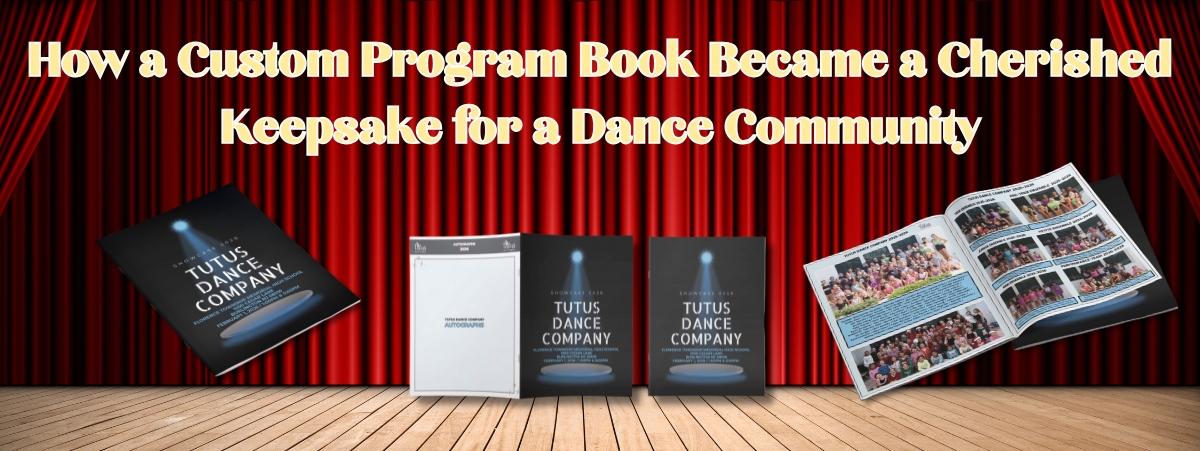 How a Custom Program Book Became a Cherished Keepsake for a Dance ...